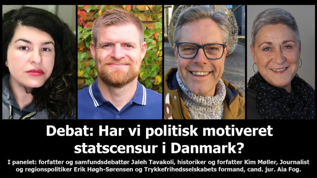 Har vi politisk motiveret statscensur i Danmark? – Snaphanen.dk